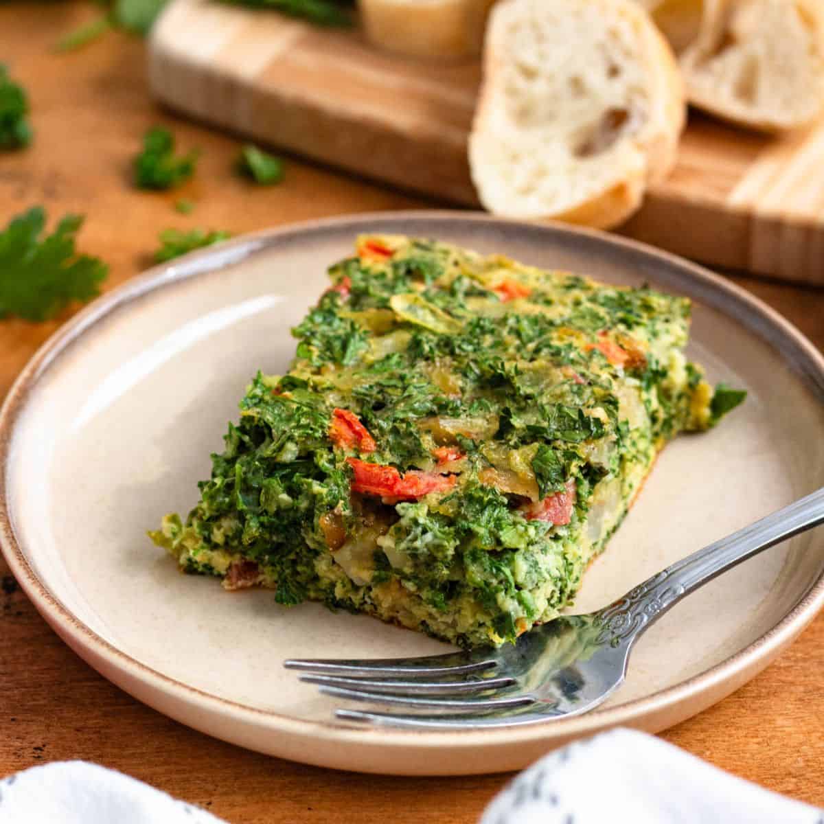 Ejja (Breakfast Frittata) from Libya - The Foreign Fork