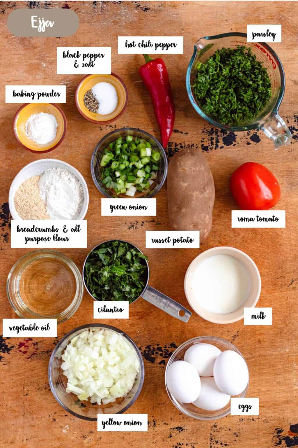 Ejja (Breakfast Frittata) from Libya - The Foreign Fork